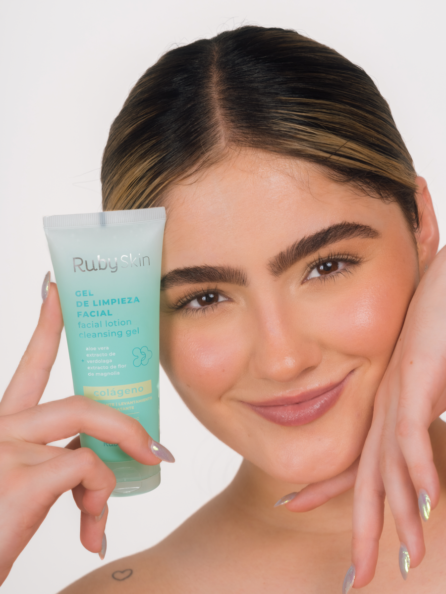 GEL DE LIMPIEZA FACIAL RUBY SKIN COLAGENO – Ruby Rose Oficial