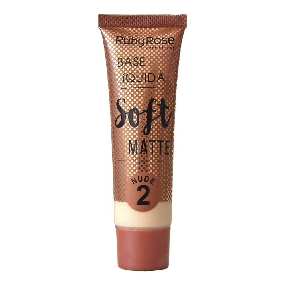 BASE LÍQUIDA SOFT MATTE – Ruby Rose Oficial